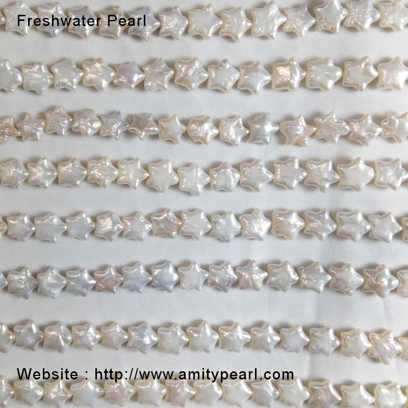 Coin Pearl, Star-Shaped Pearl, Flat Teardrop Shaped Pearl, Flat Oval ...