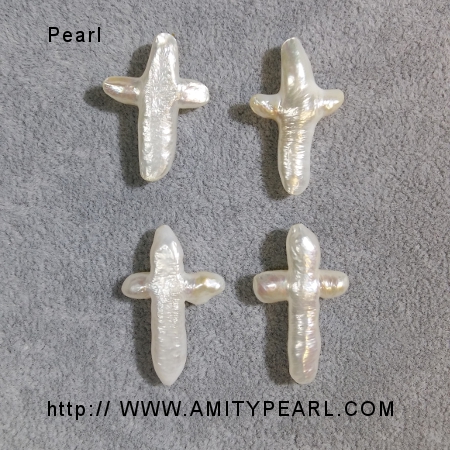 Cross-shaped Pearl | Amity Pearl Trading Co / Amilee Pearl Company
